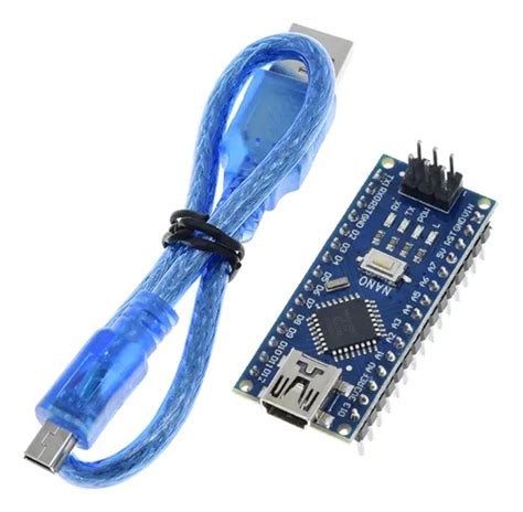 Placa Nano Atmega328 Ch340 Compativel Arduino V3 Com Cabo Mercadolivre
