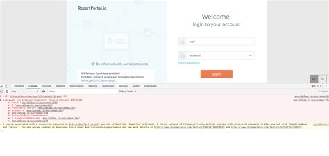 opening report portal login screen may stuck · issue 2263