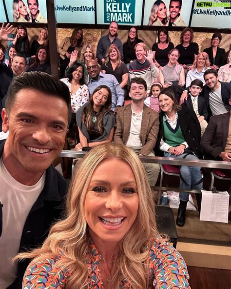 Kelly Ripa Instagram First Day First Show First Selfie So The