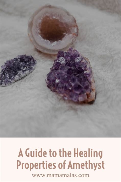 A Guide To The Healing Properties Of Amethyst When To Use It And How