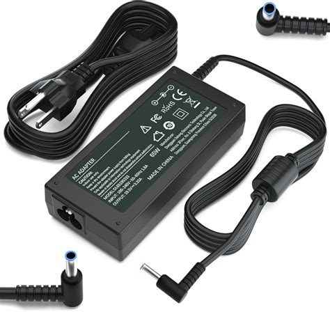 Quekawi 65w 45w Laptop Charger Replacement For Hp Model 15