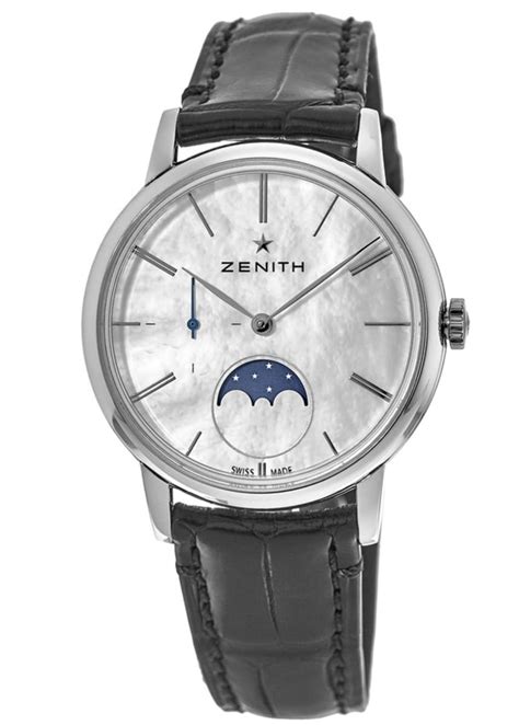 Zenith Elite Ultra Thin Lady Moonphase Womens Watch 03232069280c714