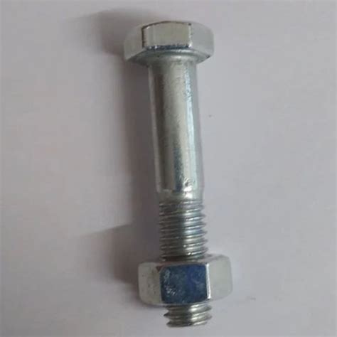Hexagonal High Tensile Steel Half Thread Hex Bolt For Industrial Size 4 75iinch At Rs 6 Piece