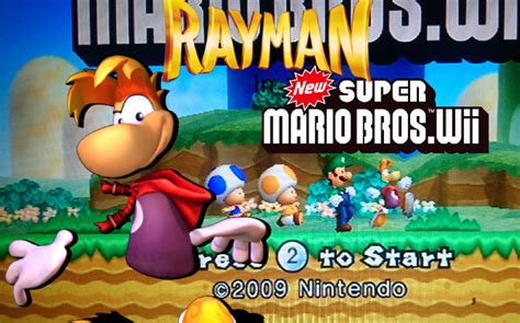 Rayman Over Mario Mod For New Super Mario Bros Wii Nsmbw Mods