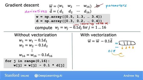 23 Machine Learning Specialization Course 1 Week 2 Lesson 1 Youtube