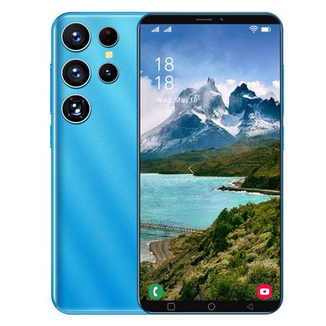 Смартфон S22 Ultra с 7,3-дюймовым экраном высокой четкости и большим ...