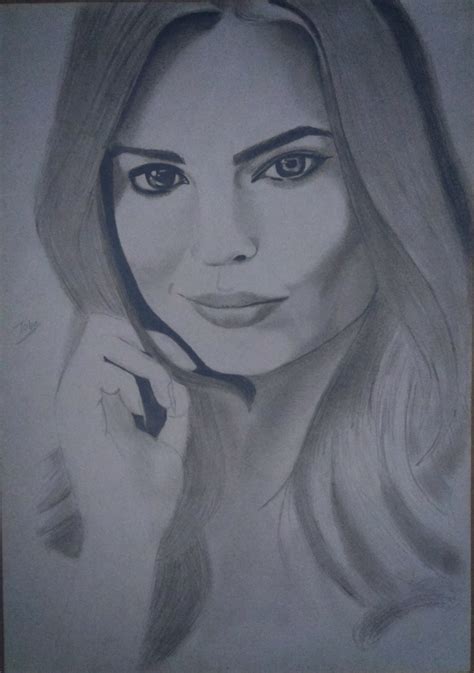 Artstation Emily Ratajkowski Portrait Study 2018