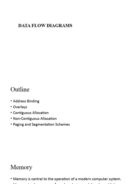 Unit 3 Explaining The Memory Management Logical And And Physical Data Flow Diagrams Pdf