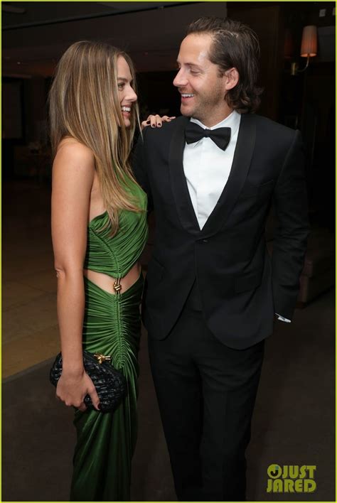 Margot Robbie Poses For Rare Photos With Husband Tom Ackerley While