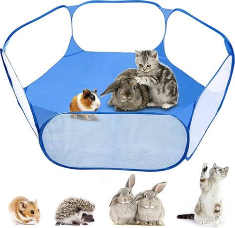 Jgs ® Opvouwbare Dierenren Voor Kleine Huisdieren Binnen En Buiten