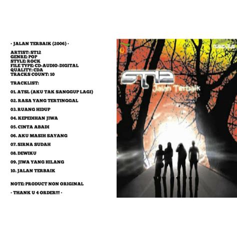 Jual Cd St12 Jalan Terbaik Album Cd Kab Karawang Kasetkucollection