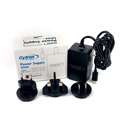 17 5w 5v 3 5a Usb C Power Adapter For Raspberry Pi Uk Plug