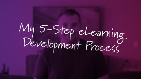The 5 Steps To My Elearning Development Process Tim Slade
