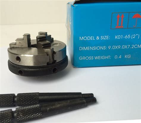 Mini 3 Jaw Lathe Chuck K01 63 63mm Manual Self Centering M14 Thread