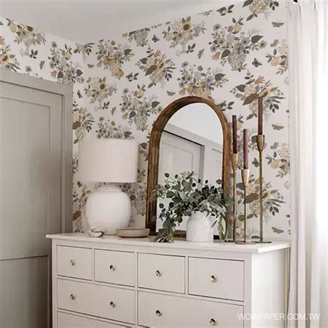 插花教室 壁紙灰棕 壁紙樂園 商場