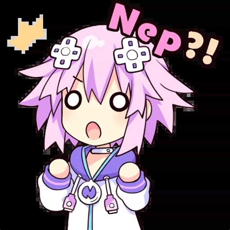 Nep Nep Stickers Neptune Linestickers — Whatsapp Stickers Pack