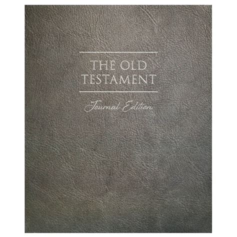 Grey Old Testament Journal Edition