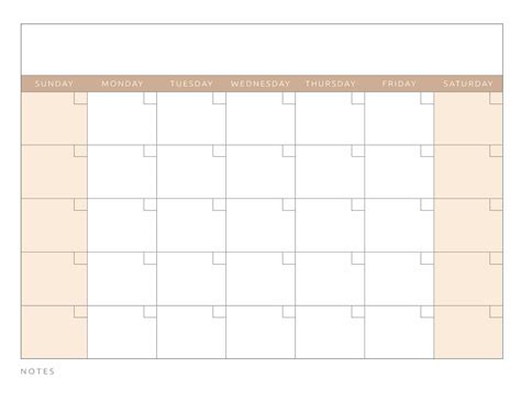 Free Printable Blank Calendar Templates Calendarkart 56 Off