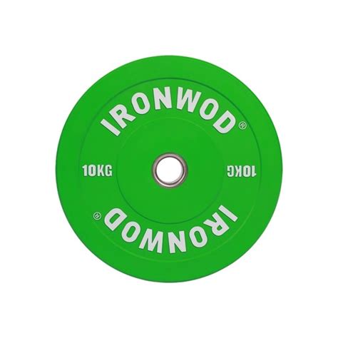 Ironwod Color Full Rubber Barbell Sheet Large Hole Rubber Sheet