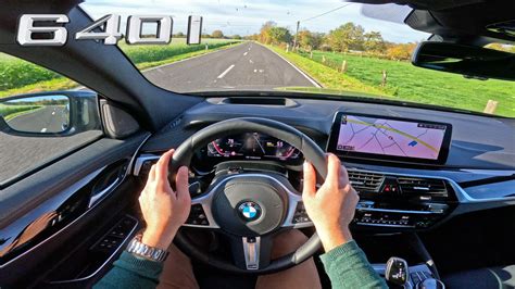 2023 Bmw 6 Series Gt G32 Lci 640i Xdrive Pov Test Drive Youtube