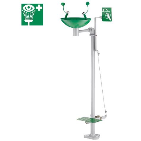 Lavaojos Emergencia Pedestal Lavabo Delabie Suministros Sanitarios