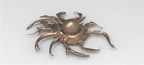 Tree Root Design 1 3d Model Cgtrader