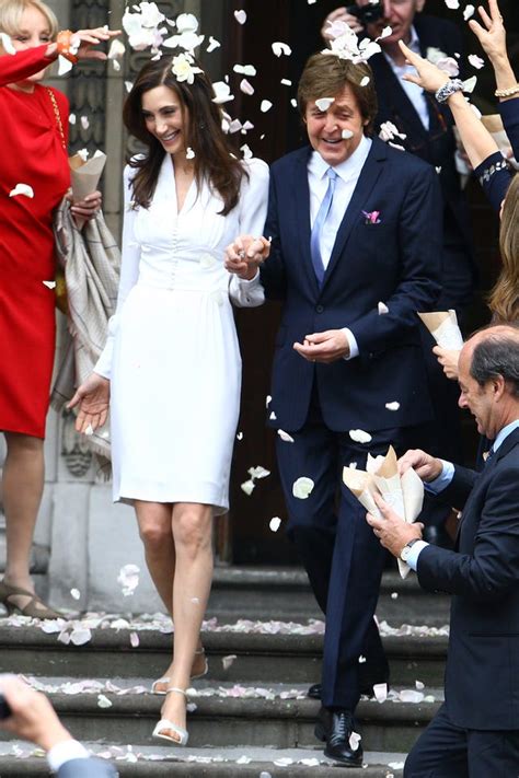 Just Married Pics From Paul Mccartneys Wedding Entertainment Tonight