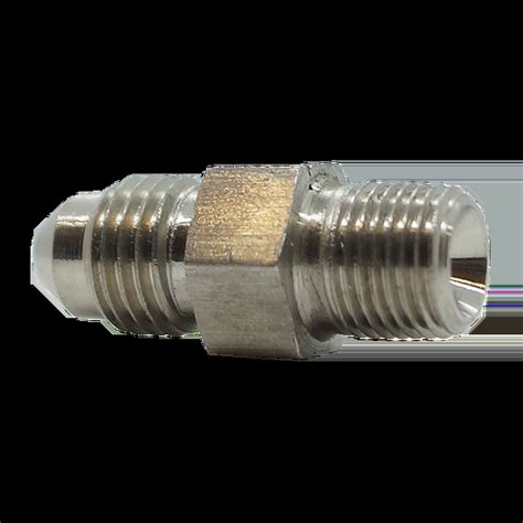 Rfs Stainless Steel Ss316 Jic Male Connector 14 Jic X 38 Npt 37