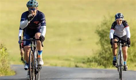 A Man Riding A Bicycle