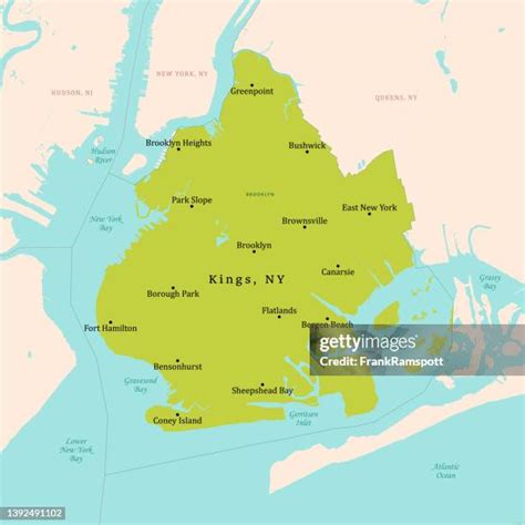 Map Of Brooklyn New York Photos And Premium High Res Pictures Getty