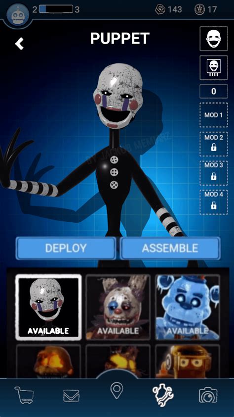 My Fnaf Ar Puppet Concept Rfivenightsatfreddys
