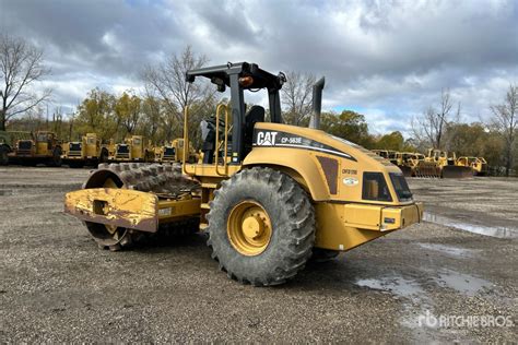 2006 Cat Cp 563e Padfoot Drum Compactor Ritchie Bros Auctioneers
