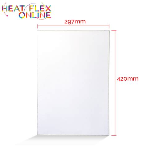A3 420mmx297mm 3mm White Mdf Panel Heat Flex Online