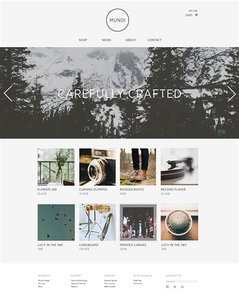 E Commerce Themes On Behance