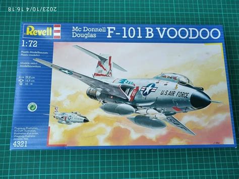 Revell Mcdonnell Douglas F 101b Cf 101b Voodoo 1 72 4321 £44 39 Picclick Uk