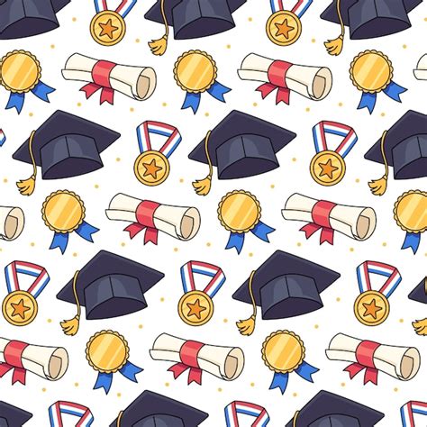 Premium Vector Graduation Pattern Design