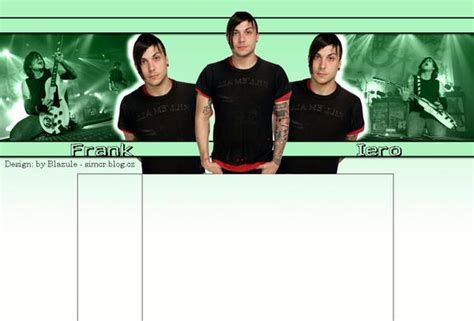 Frank Iero Layout By Blazule On Deviantart