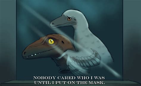 Velociraptor Mask Jurassic Park Know Your Meme