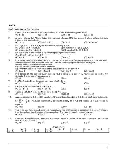 Set And Relations Pdf Integer Numbers Set And Relations Pdf Integer Numbers
