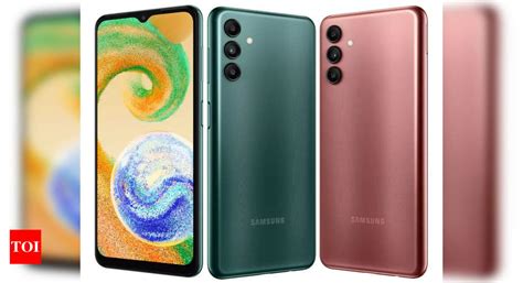 Samsung Galaxy A04s With 50MP Main Camera Launched In India Price Features And More Times Of