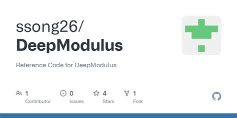 Github Ssong26deepmodulus Reference Code For Deepmodulus
