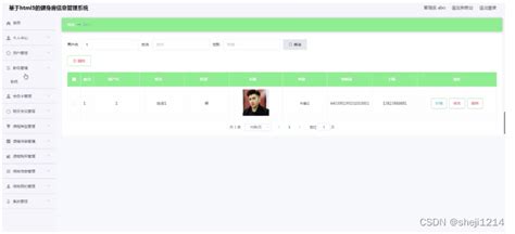 附源码 Python计算机毕业设计ssm基于html5的健身房信息管理系统（程序lwpython健身房管理系统 Csdn博客