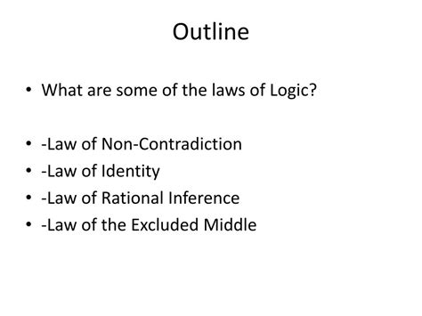 PPT Laws Of Logic PowerPoint Presentation Free Download ID 1753771