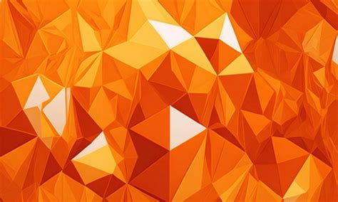 Abstract Orange Polygonal Vector Background Backgrounds  Free