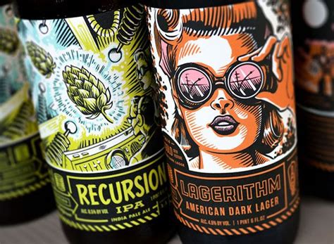 20 Examples Of Beautiful Custom Label Designs Beer Bottle Design