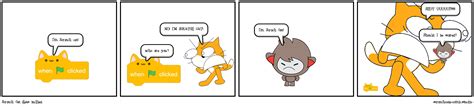 Scratch Cat Gets Bullied Comic Studio