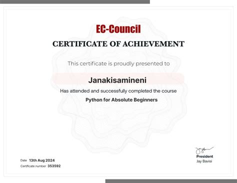 samineni janaki on linkedin python coding learning achievement