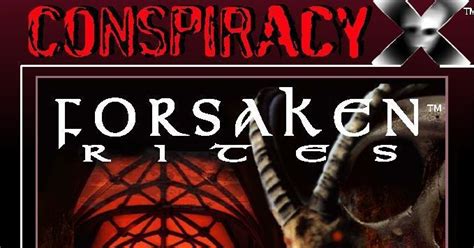 Forsaken Rites RPG Item RPGGeek Forsaken Rites RPG Item RPGGeek