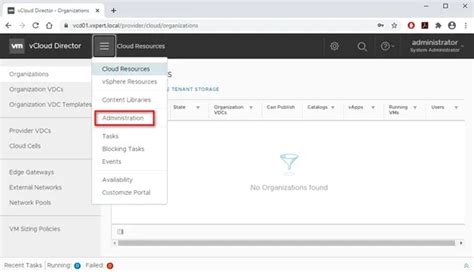 Vmware Vcloud Director 10x Basic Configuration