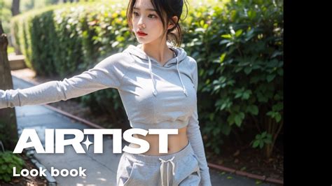 4k Ailookbook 후드의 계절이 Ai Lookbook 19 Girl 룩북 Youtube